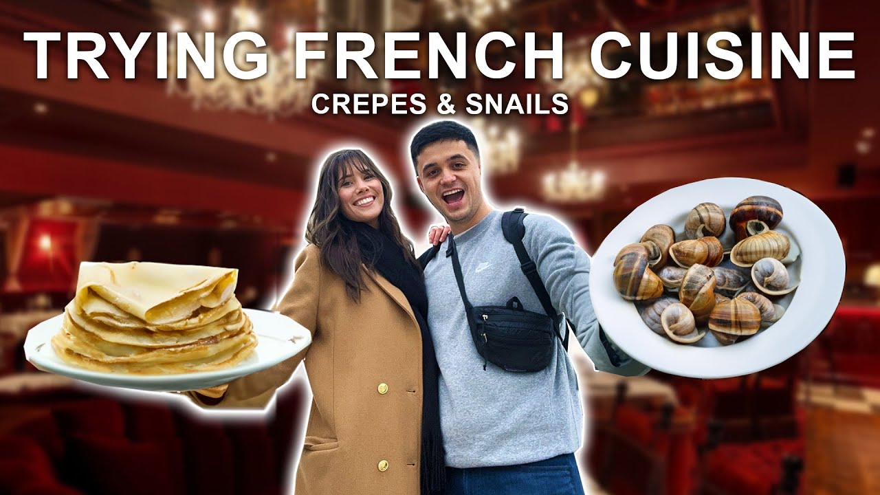 Trying the MOST FAMOUS Foods in PARIS 🐌 (SNAILS & CREPES!) - YouTube
