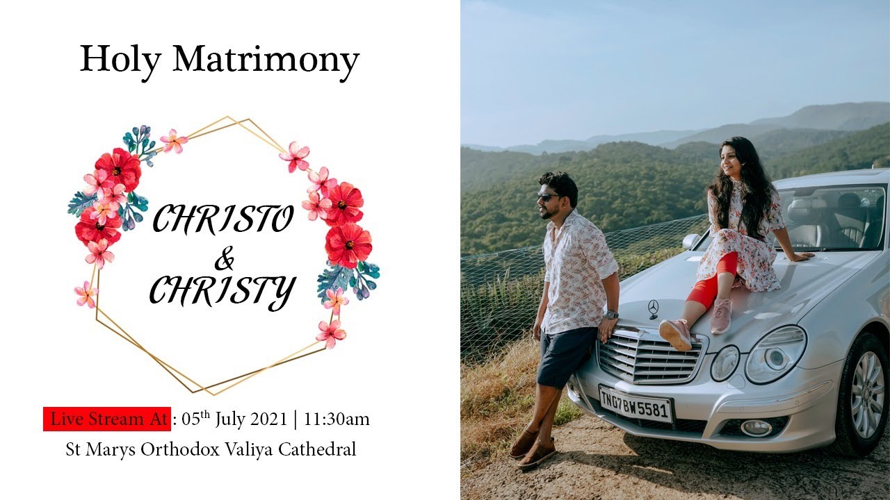 CHRISTO + CHRISTY | Wedding LiveStream | Sam Wedding Company - YouTube