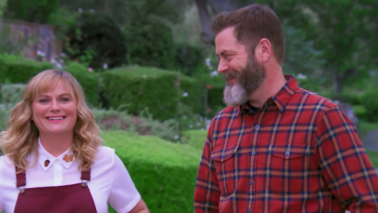 Every Nick Offerman Giggle Making It - YouTube