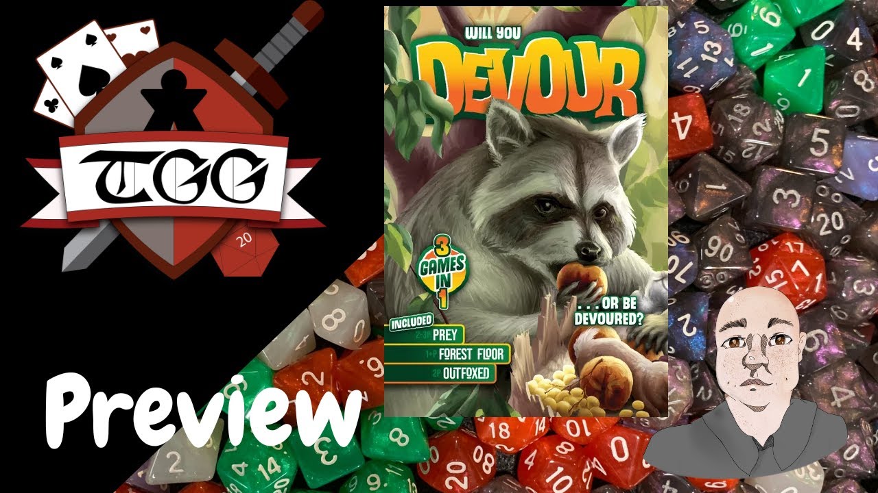Devour Board Game Preview - YouTube