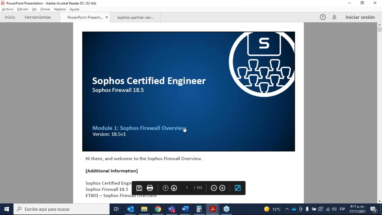 Certification day Técnico - Sophos - YouTube