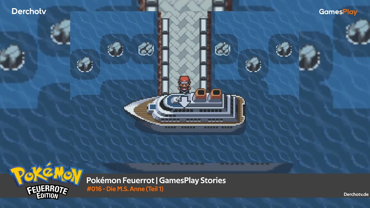 Die M.S. Anne (Teil 1) |Pokémon Feuerrot #016 – GamesPlay Stories - YouTube