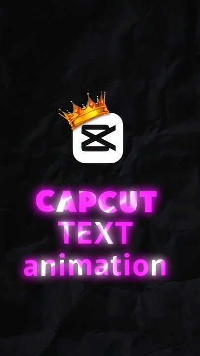 Capcut text animation tutorial || on Capcut || - YouTube