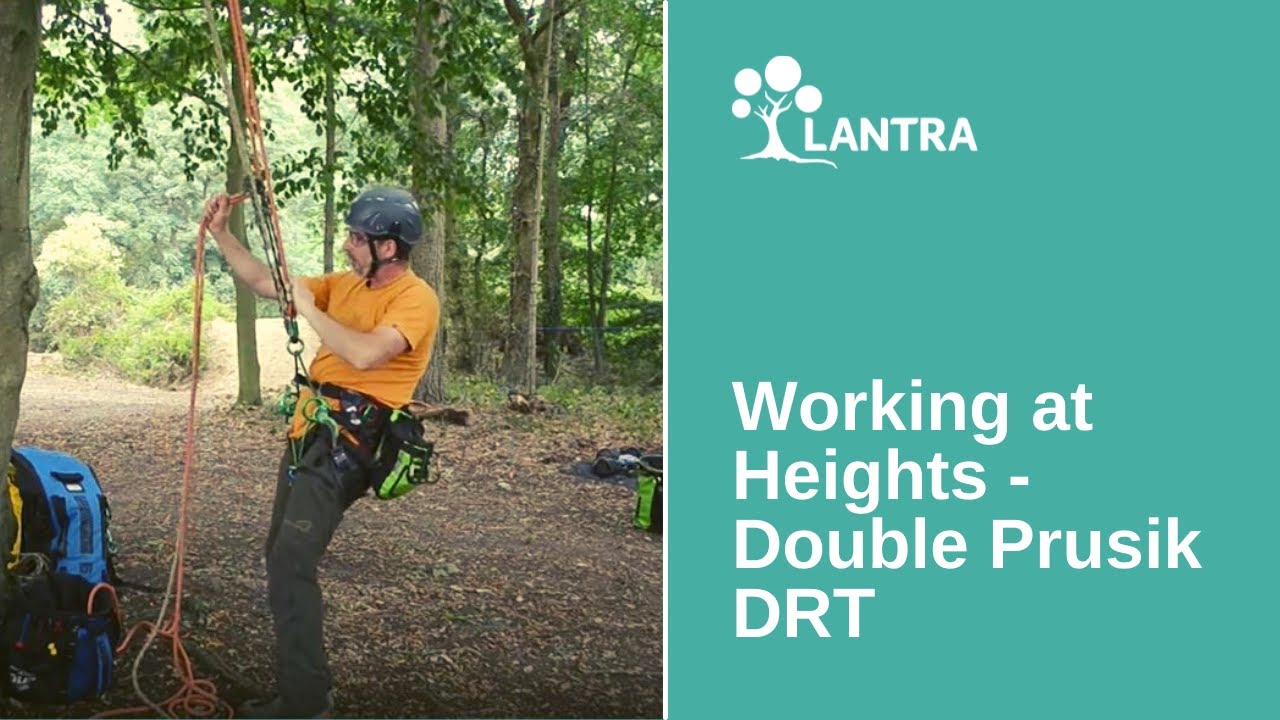 Working at Heights Compliance in Tree Climbing and Arb 3) Double Prusik ...