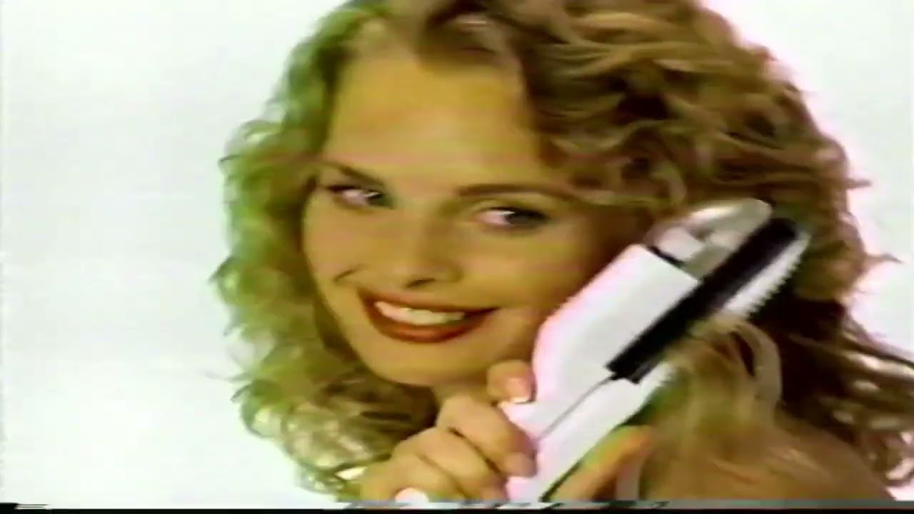 1997 Conair hair straightener commercial - YouTube