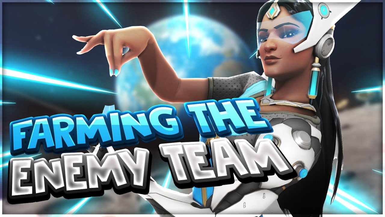 Farming The Enemy Team! - Seagull - Overwatch - YouTube