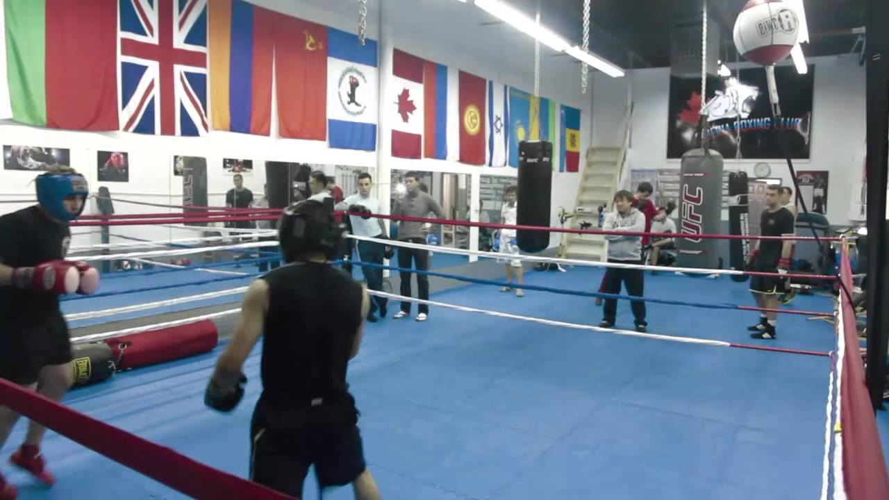 Siberia Boxing Club Toronto Sparring Training 1 - YouTube