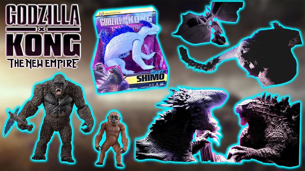 GIANT SHIMO AT STORES? Playmates Godzilla x Kong Prime 1 Studio, Spiral ...