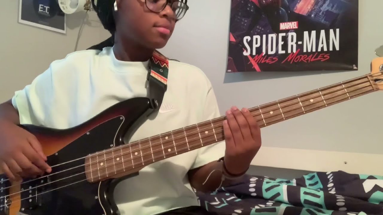 Dark Red - Steve Lacy Bass cover - YouTube