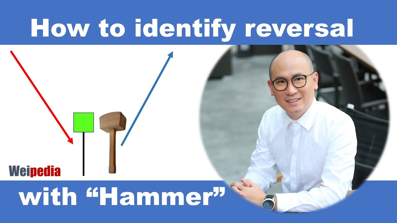 How to identify reversal with hammer - YouTube