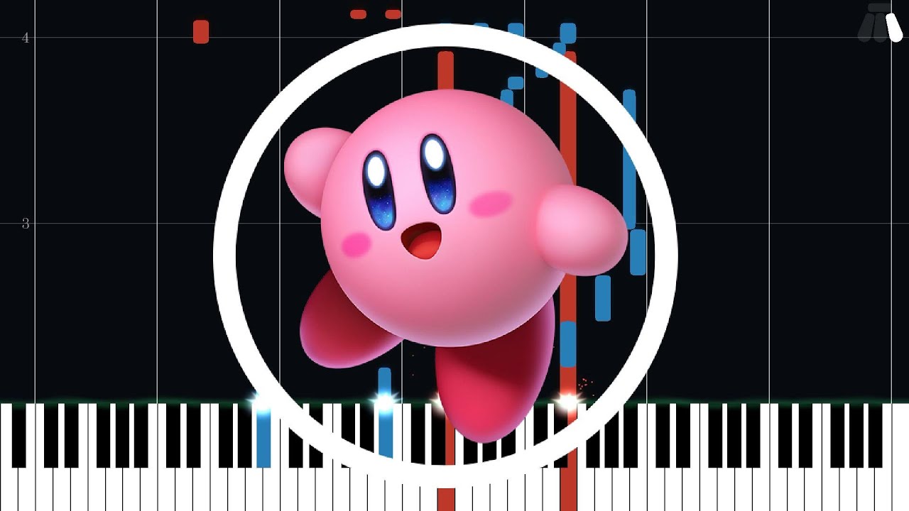 Squashini - Kirby's Epic Yarn - Intermediate Piano Tutorial - YouTube
