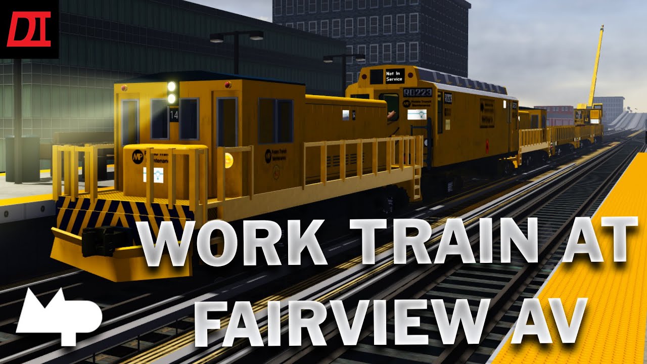 Roblox PTA | Work Train action at Fairview Av - YouTube