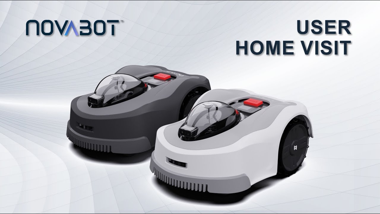 NOVABOT Robotic Lawn Mower: User Stories - YouTube