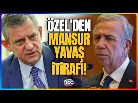 Yeni Parti Lideri Özgür Özel'den Mansur Yavaş İtirafı! 'Butlancı' Çıkışı Ankara'yı Sallar