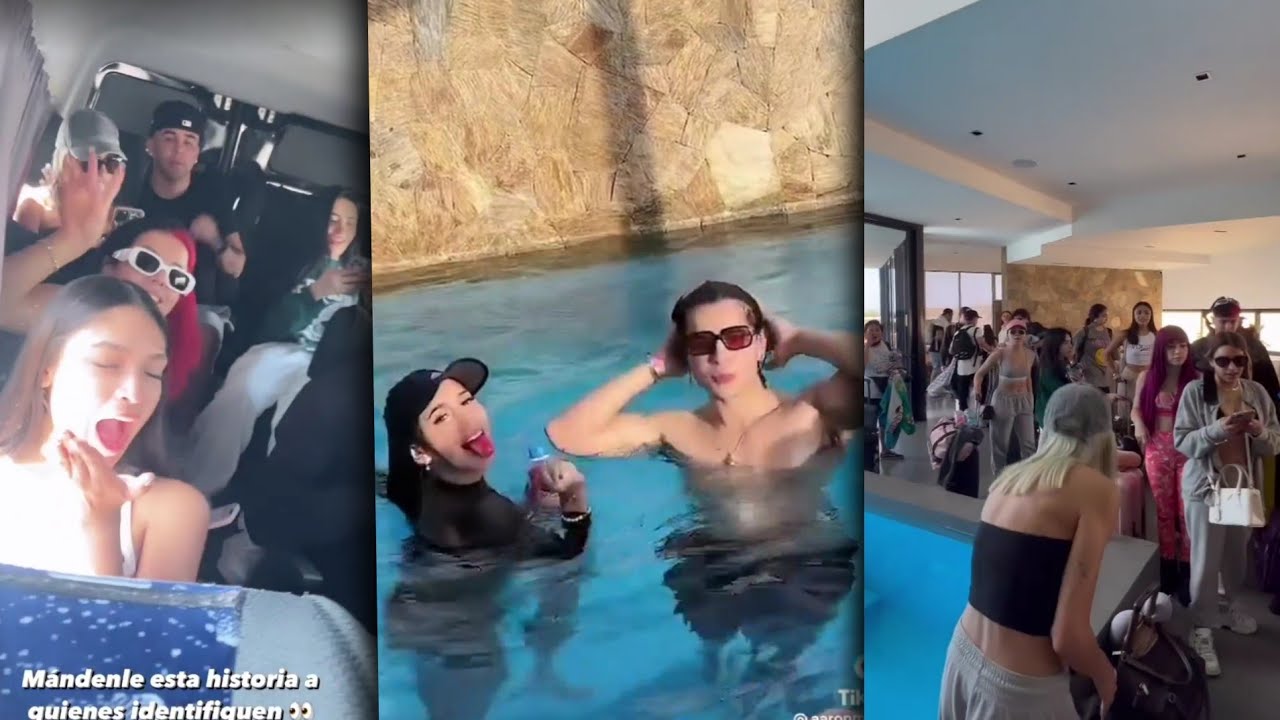 🤩 ¡TODOS LOS TIKTOKERS JUNTOS EN UNA CASA! Domelipa, Edwin, Ilika, Mia Salinas, Audrey y más ...