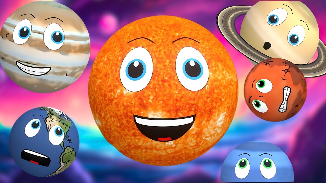 Planets Party | Planets Song | Nursery Rhymes & Kids Song | English ...
