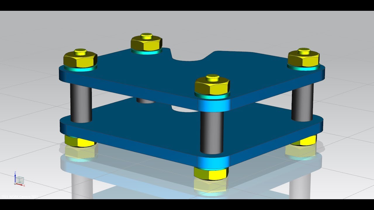 NX11.0 Fastener Assembly - YouTube