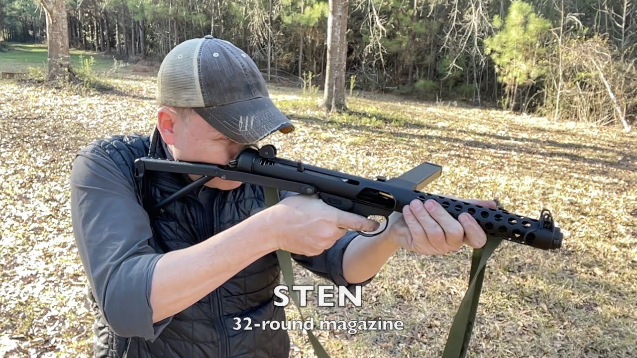 Will a STEN SMG magazine work in an L2A3 Sterling Mk4 SMG? 🇬🇧 - YouTube