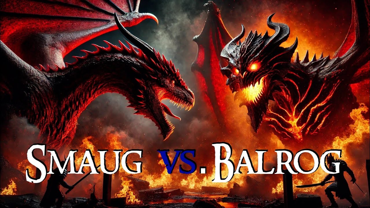 Smaug vs Balrog : la bataille choquante | L'histoire du Seigneur des ...
