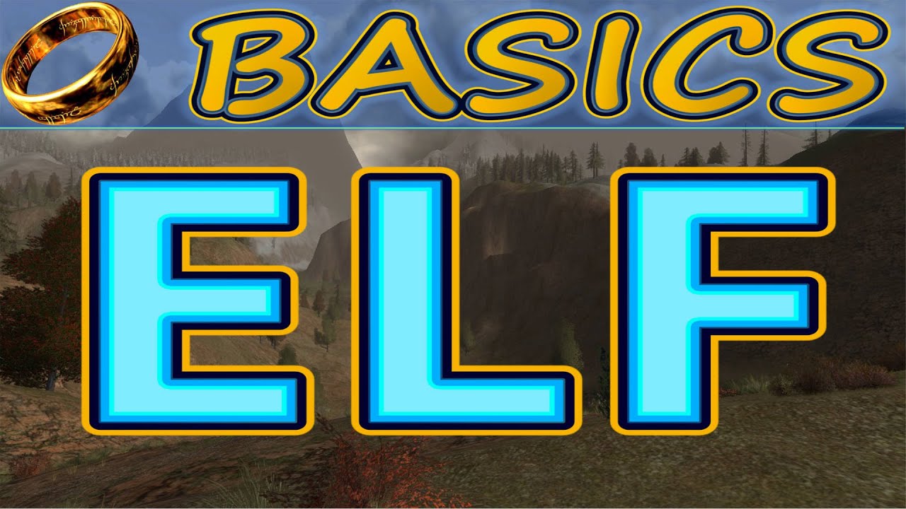 LOTRO: Basics "Elf" - Elf Race | The Lord of the Rings Online Guide ...