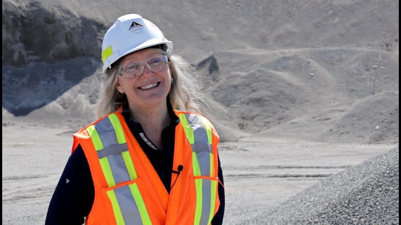 Cindy McCarthy, Technical Manager at Brechin Quarry in Canada - YouTube