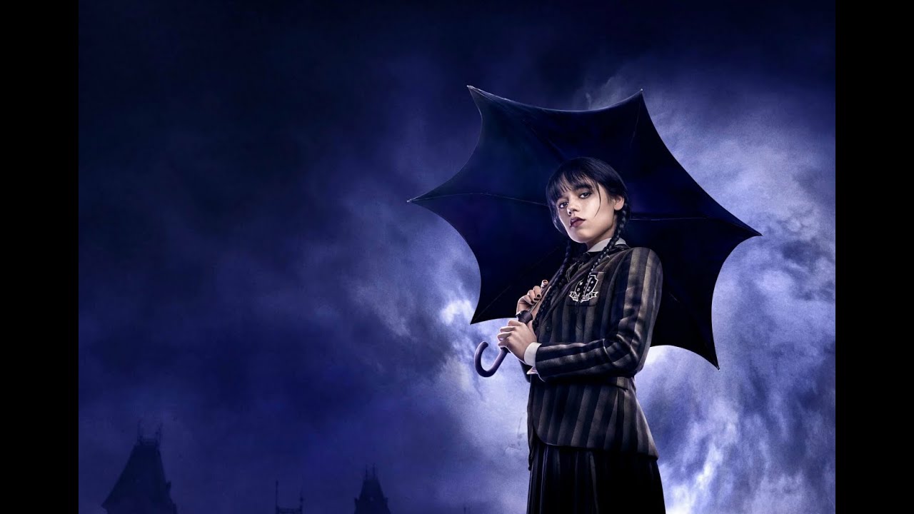 Wednesday Addams - Paint it Black - Music Video Tribute - YouTube