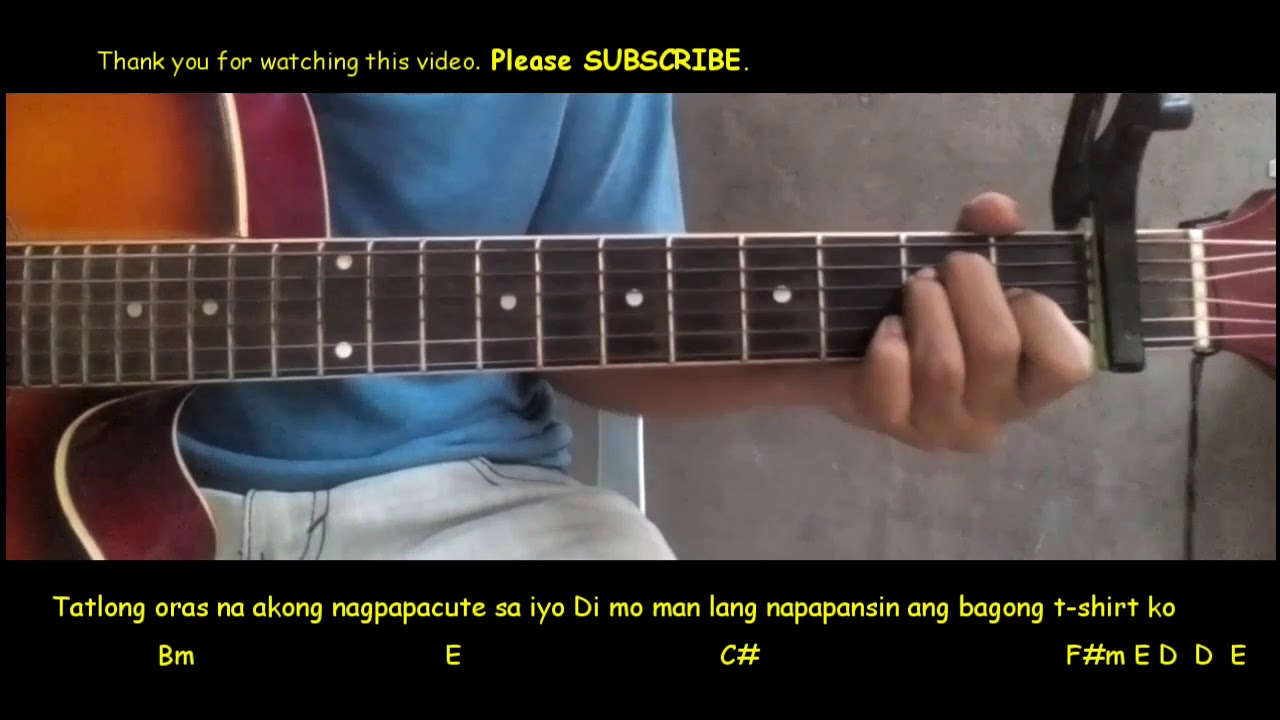 Ligaya Guitar chords - YouTube