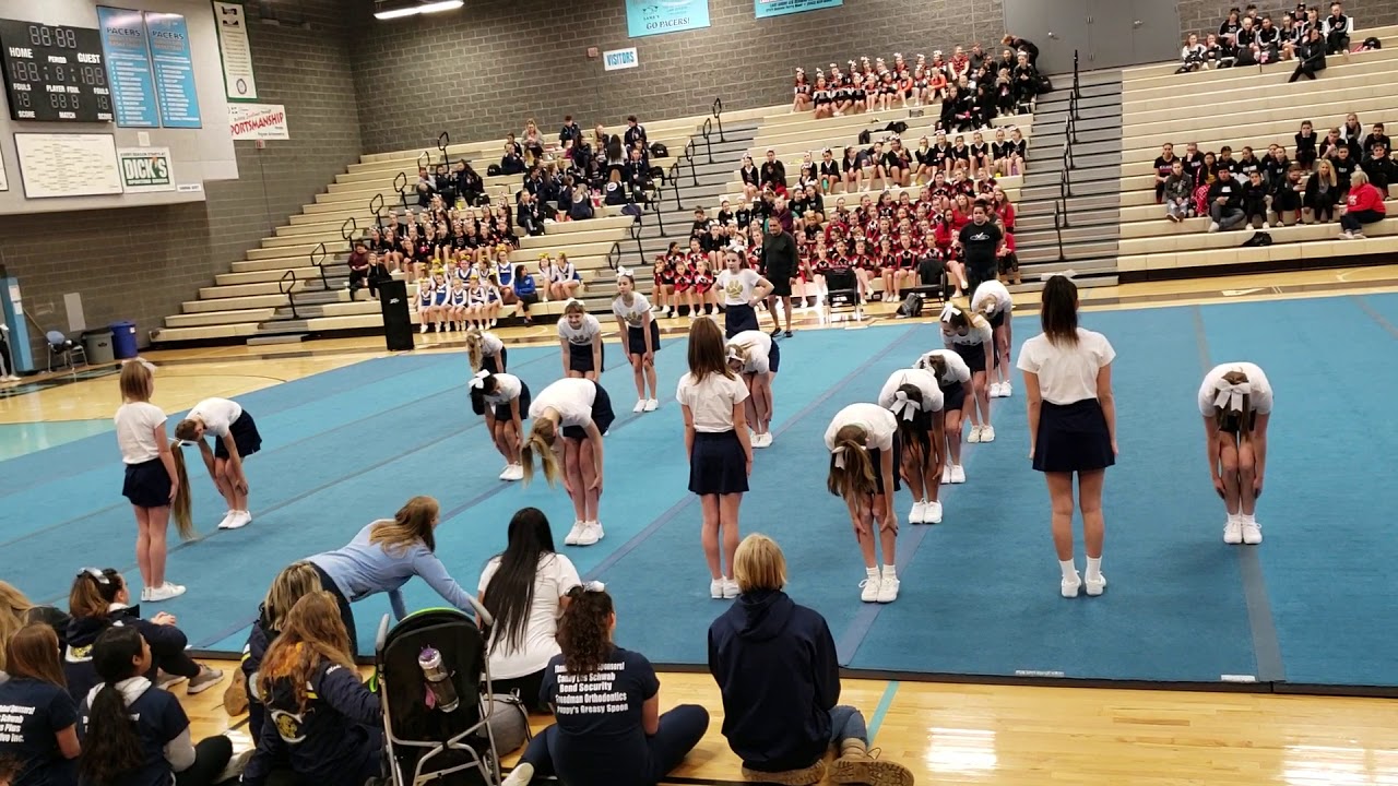 Canby Junior Cheer at Lakeridge Cheer Competition 2019 - YouTube