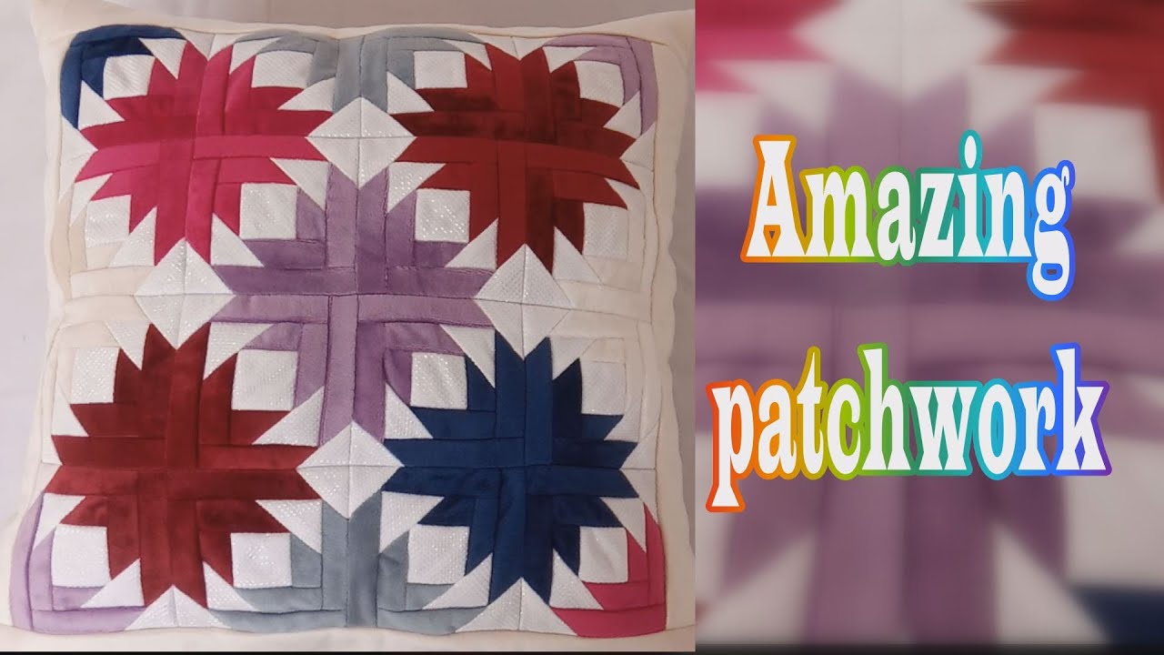 The secret to sewing this beautiful and easy patchwork/ Perfect seams and joints in patchwork ...