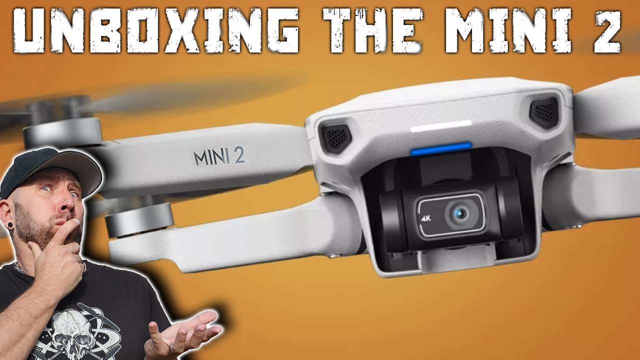 DJI Mini 2 Unboxing The Base Model - Crazy Small - YouTube