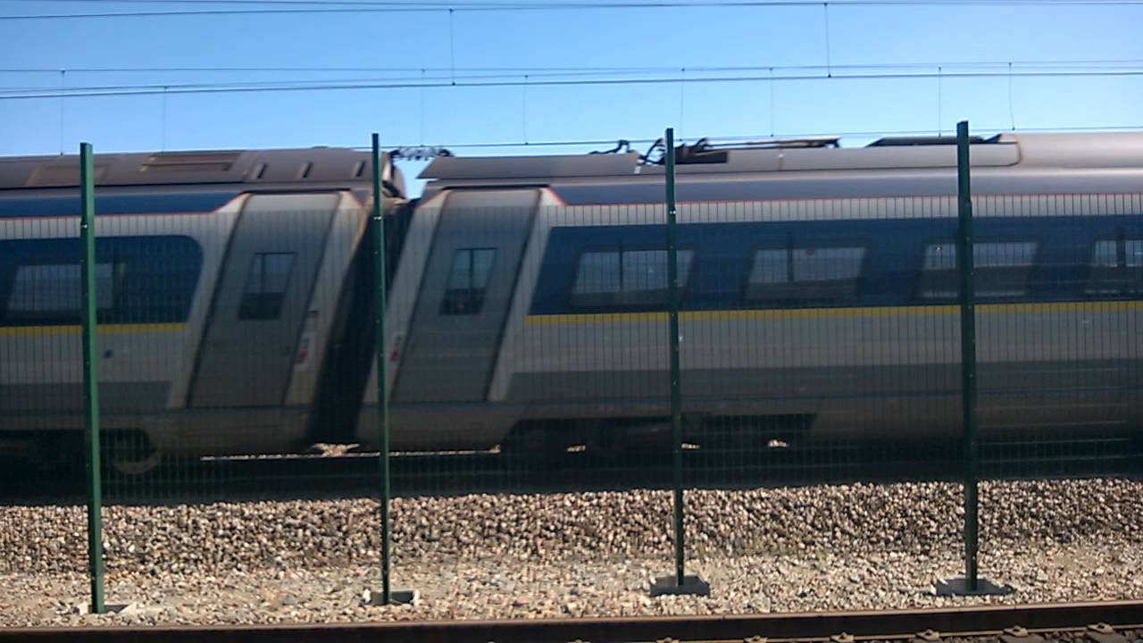 Class 374 "Eurostar E320" passing through TGV Haute Picardie - YouTube
