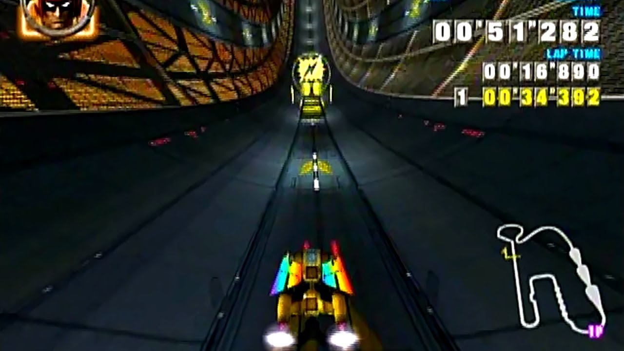 F-Zero GX - Port Town Long Pipe - 01'35"144 【Snaking WR】 - YouTube