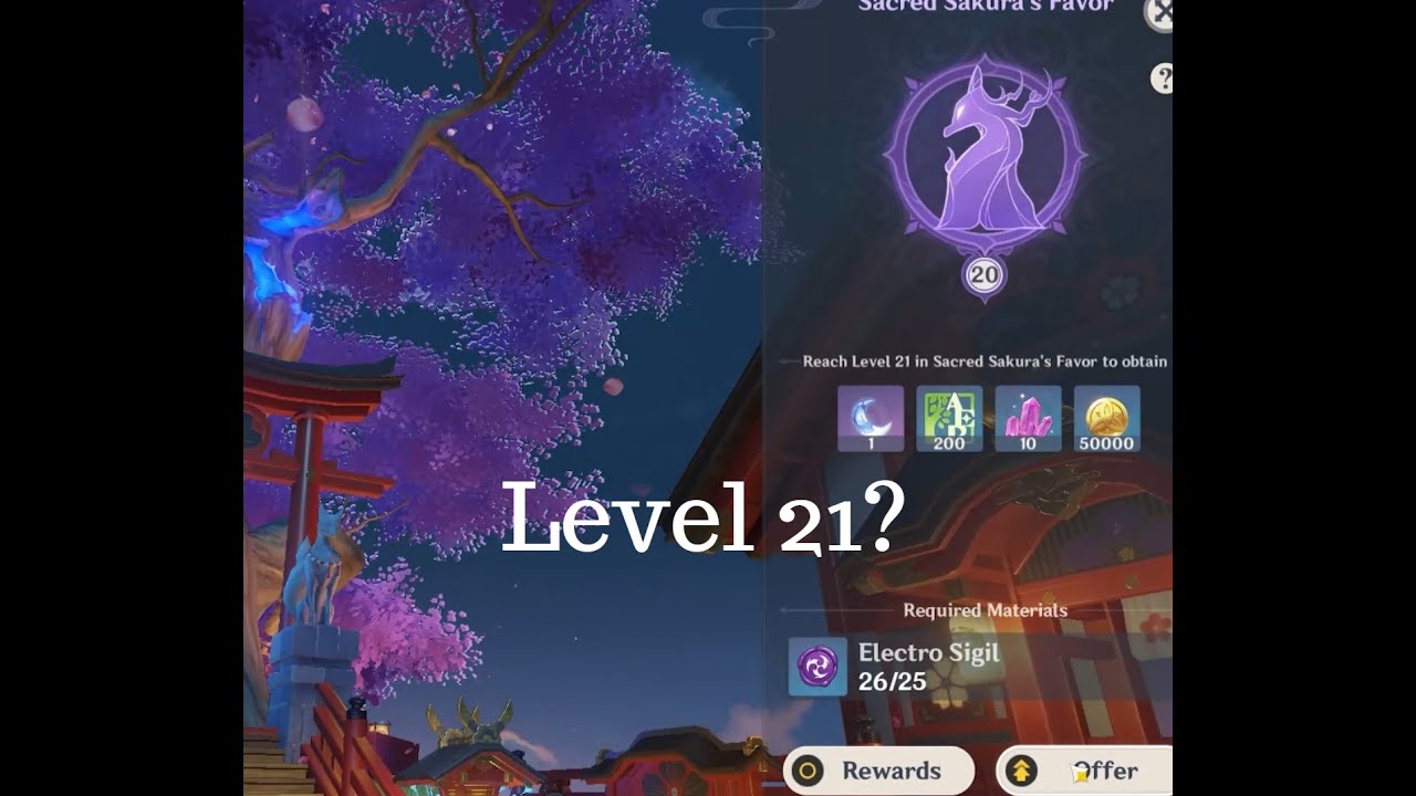 Sakura tree's limits/Rewards | Genshin Impact - YouTube