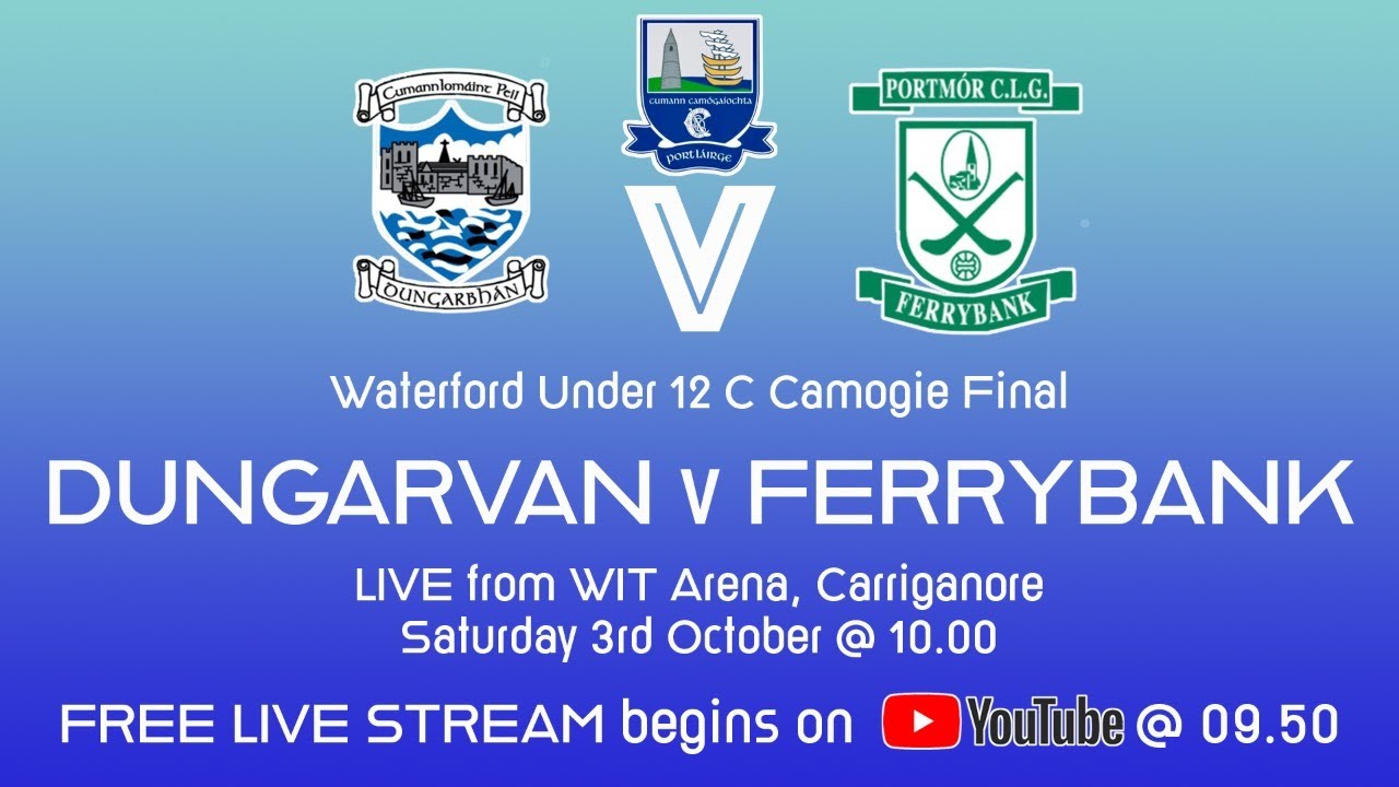 Dungarvan v Ferrybank - Waterford Under 12 C Camogie Final 2020 - YouTube