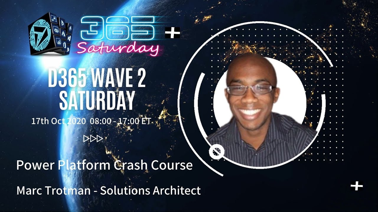 D365 Wave 2 - Power Platform Crash Course - Marc Trotman - YouTube