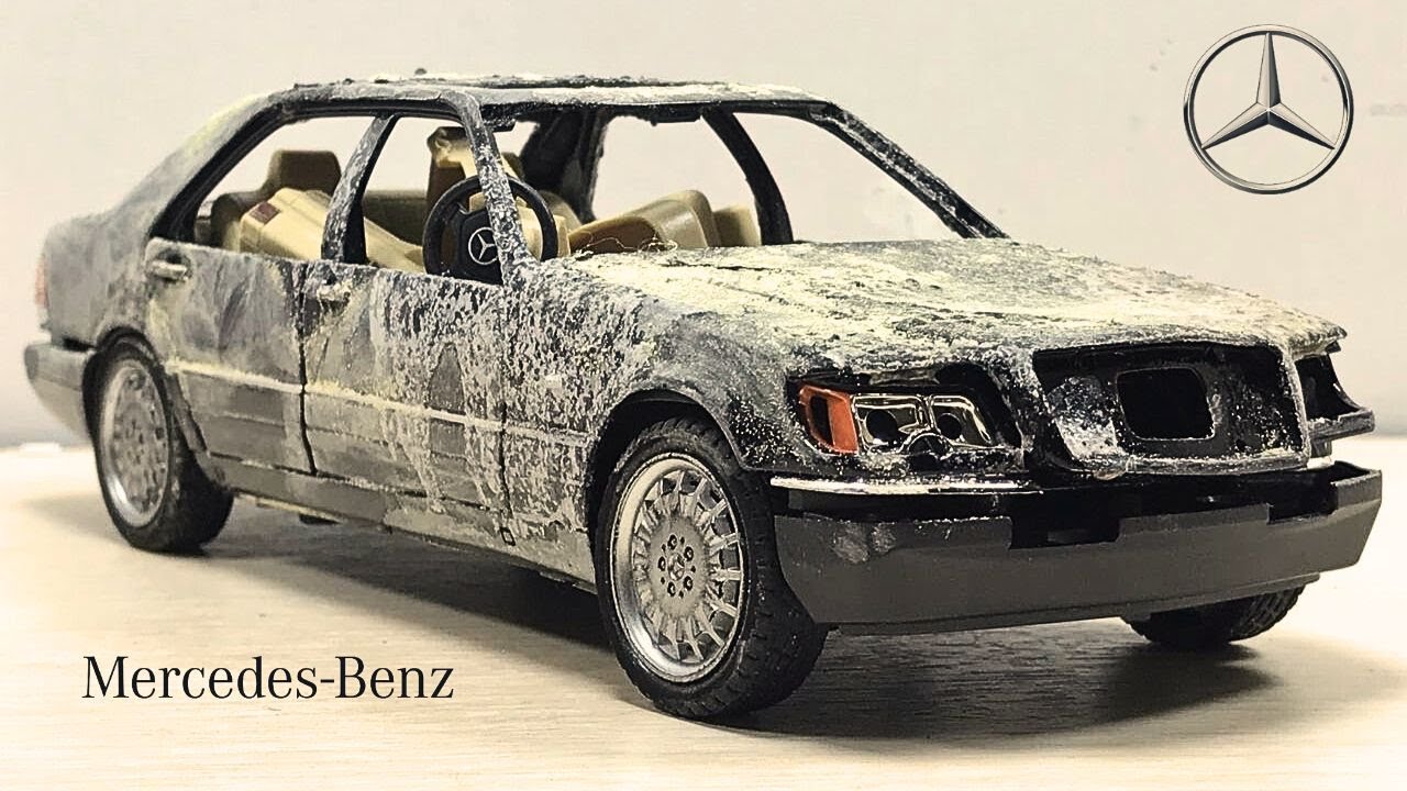 I Made a Rusty Toy Car Look Brand New Again - YouTube