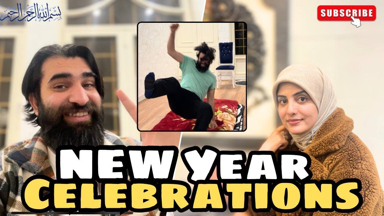 Syed&Syeda Celebrate New year 🎉 | New year Goals 🤲🏼 | Fun and food 😍 ...