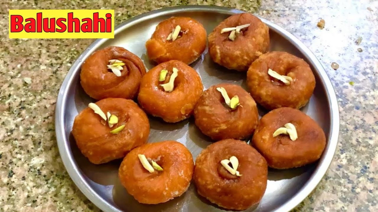 balushahi recipe | how to make balushahi - YouTube