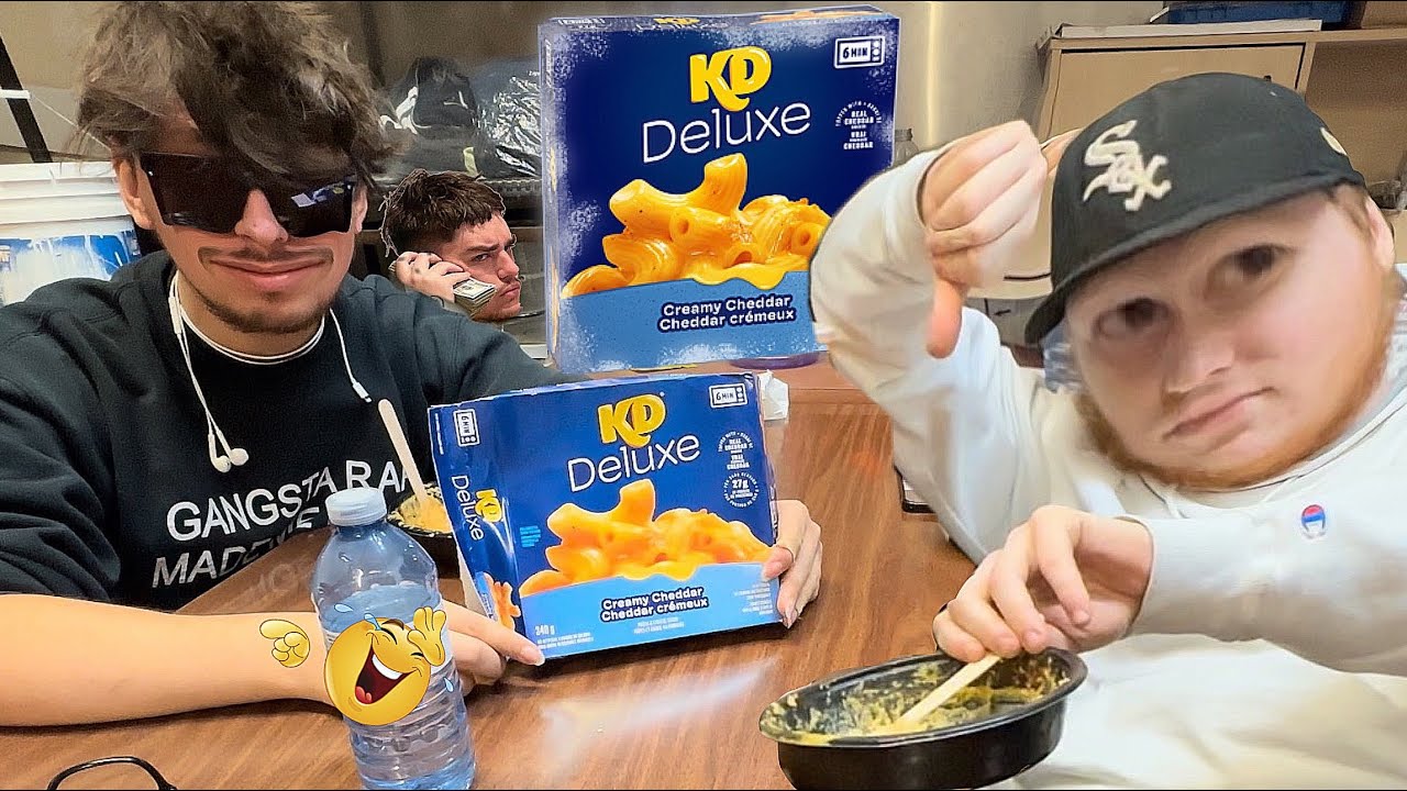 Kraft Dinner Deluxe Creamy Cheddar Review | Laredo Reviews - YouTube