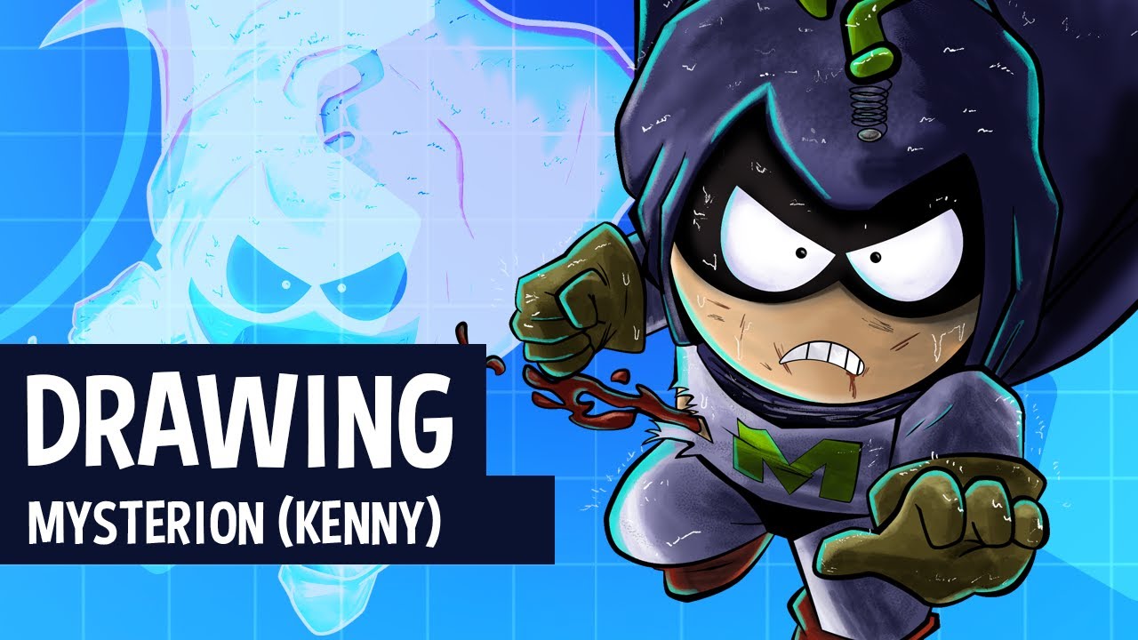 Drawing Mysterion (Kenny) | Speed Art - YouTube