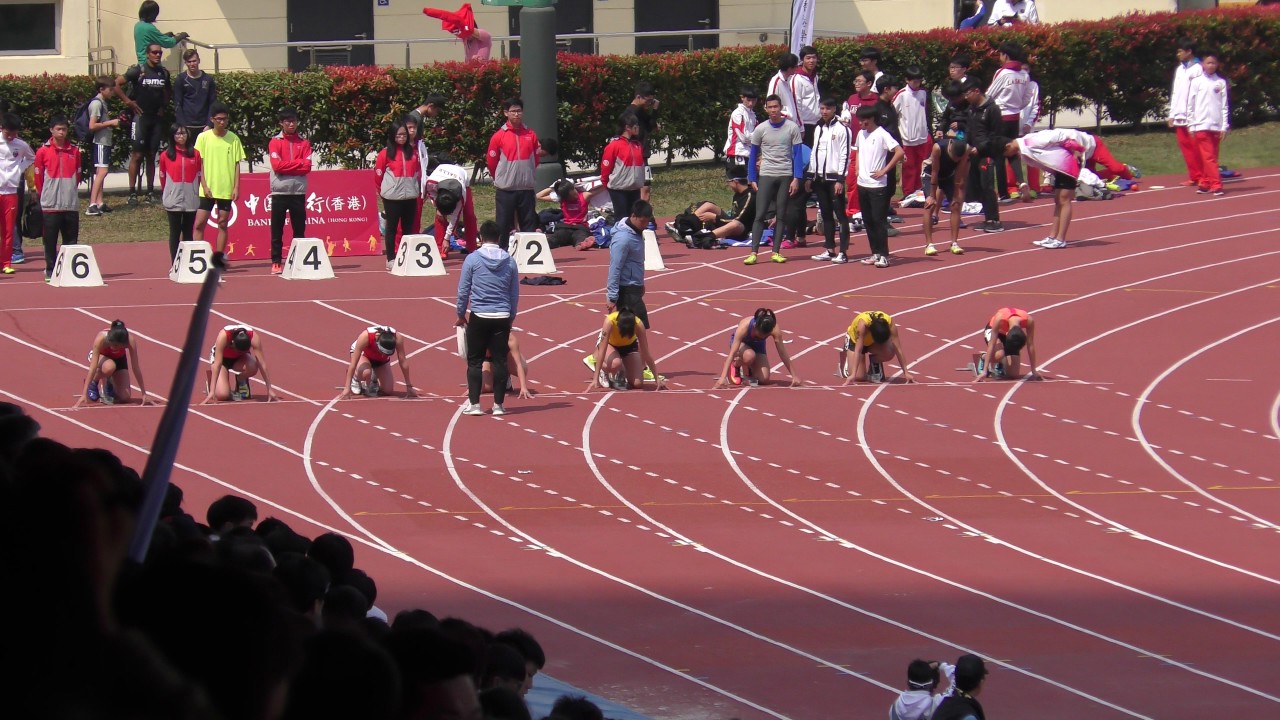 2017-3-3 Inter-School Athletics Competition D1(Day 3) - 100M Girls A ...