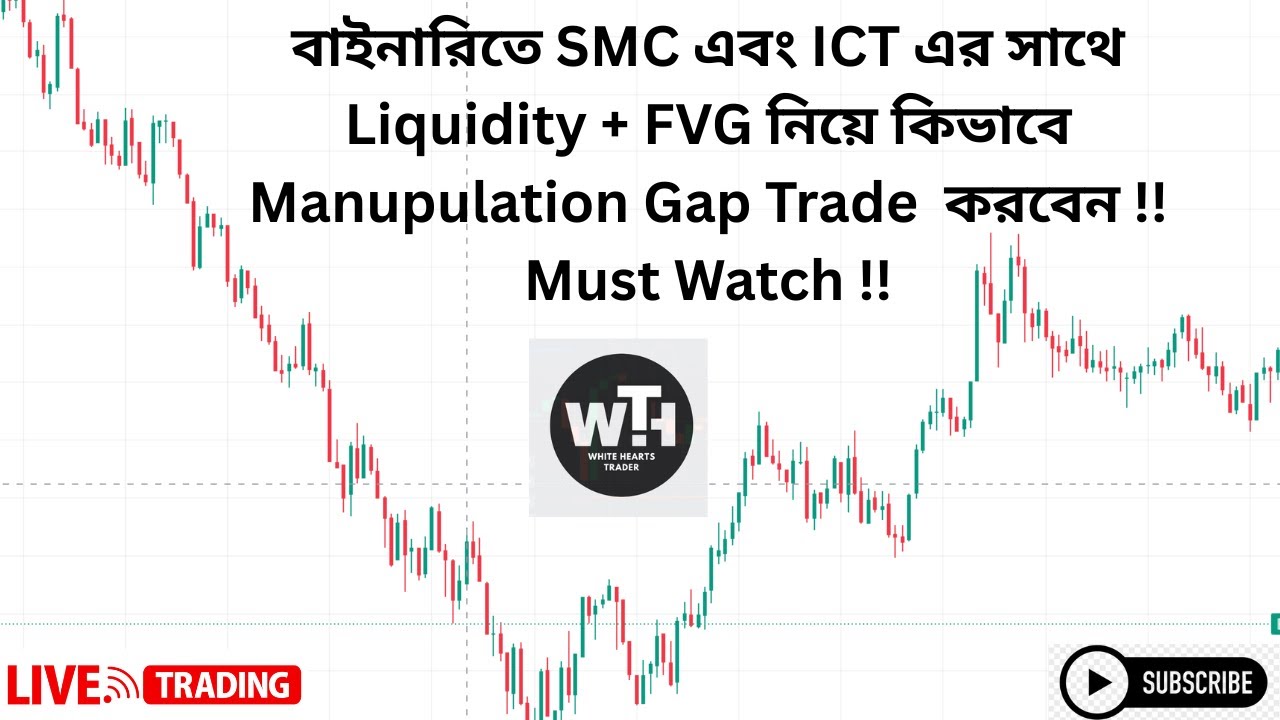বাইনারিতে SMC এবং ICT এর সাথে Liquidity + FVG নিয়ে কিভাবে Manupulation ...