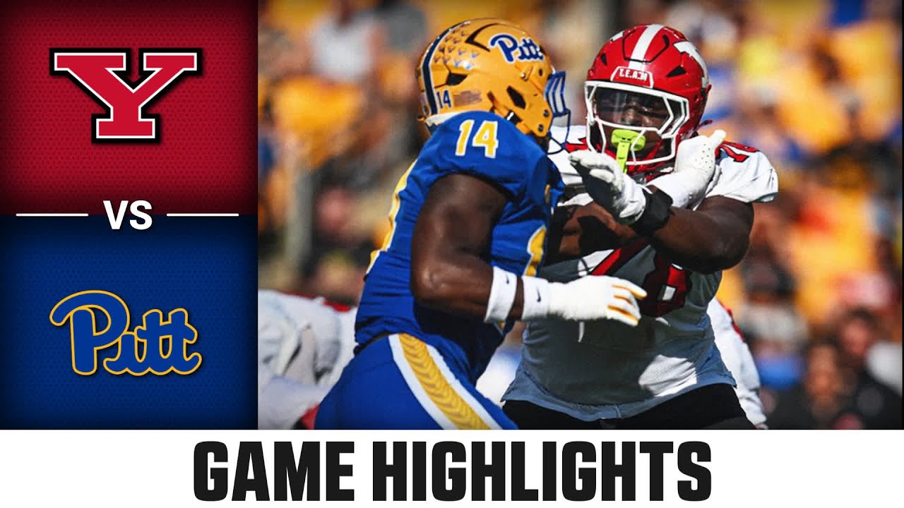 Youngstown State vs. Pitt Game Highlights | 2024 ACC Football - YouTube