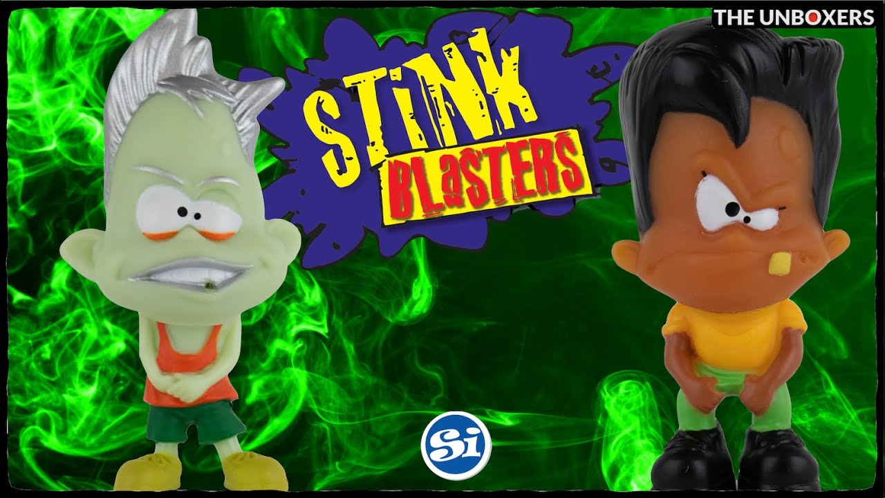 These guys STINK! Stink Blasters Foul Smelling Prank Figures by Super ...