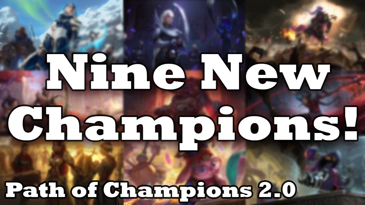 9 NEW Champions & WEEKLY Adventures! | Path of Champions 2.0 Wishlist ...