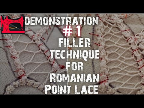 2 Fillers for Romanian Point Lace Macrame 👌 - YouTube