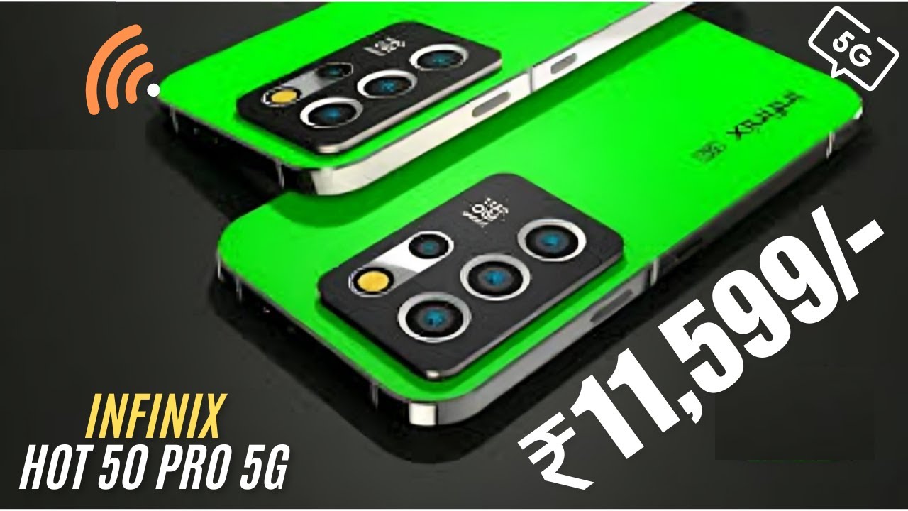 Infinix Hot 50 Pro - 5G, 108MP Ai Camera, Dimensity 6300, 5000mAh, Best ...