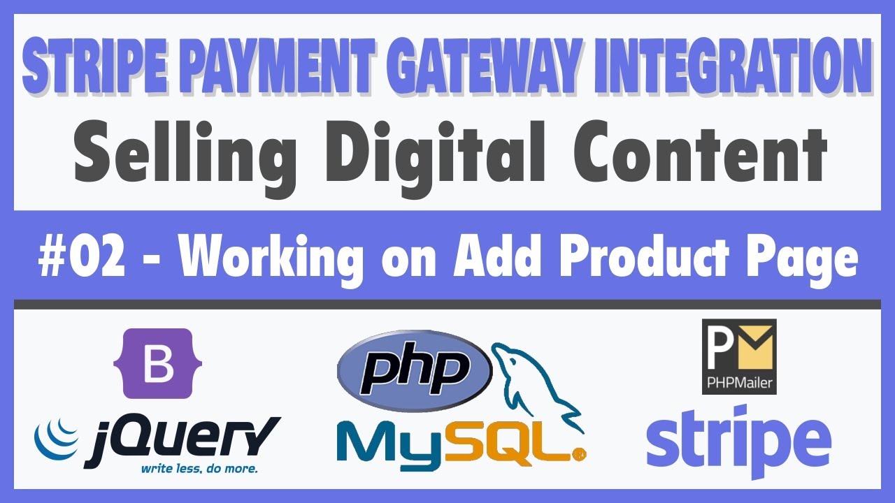 02 Stripe Payment Gateway Integration Using Bootstrap 4 Jquery Php 1066