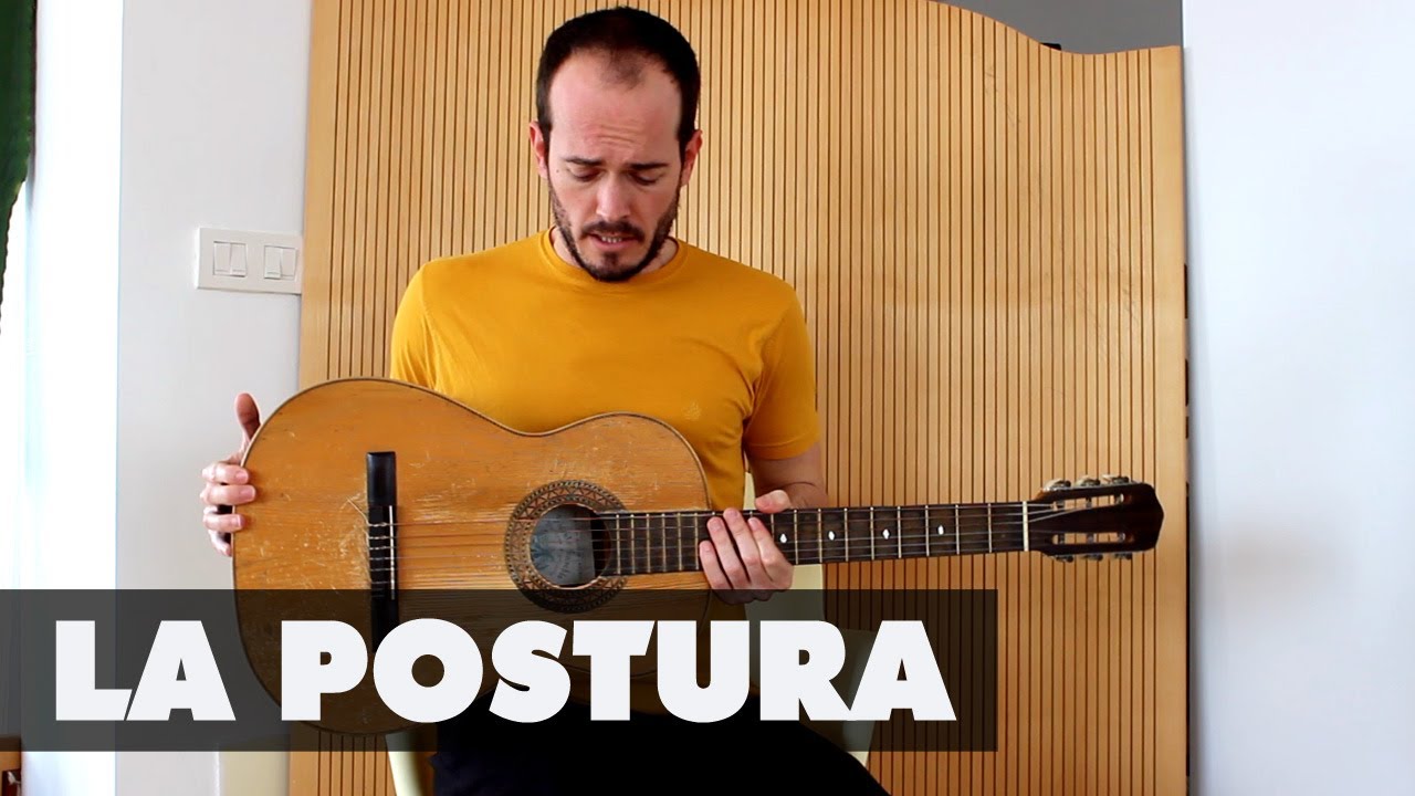 La postura para tocar - Tutorial Guitarra Principiantes - YouTube