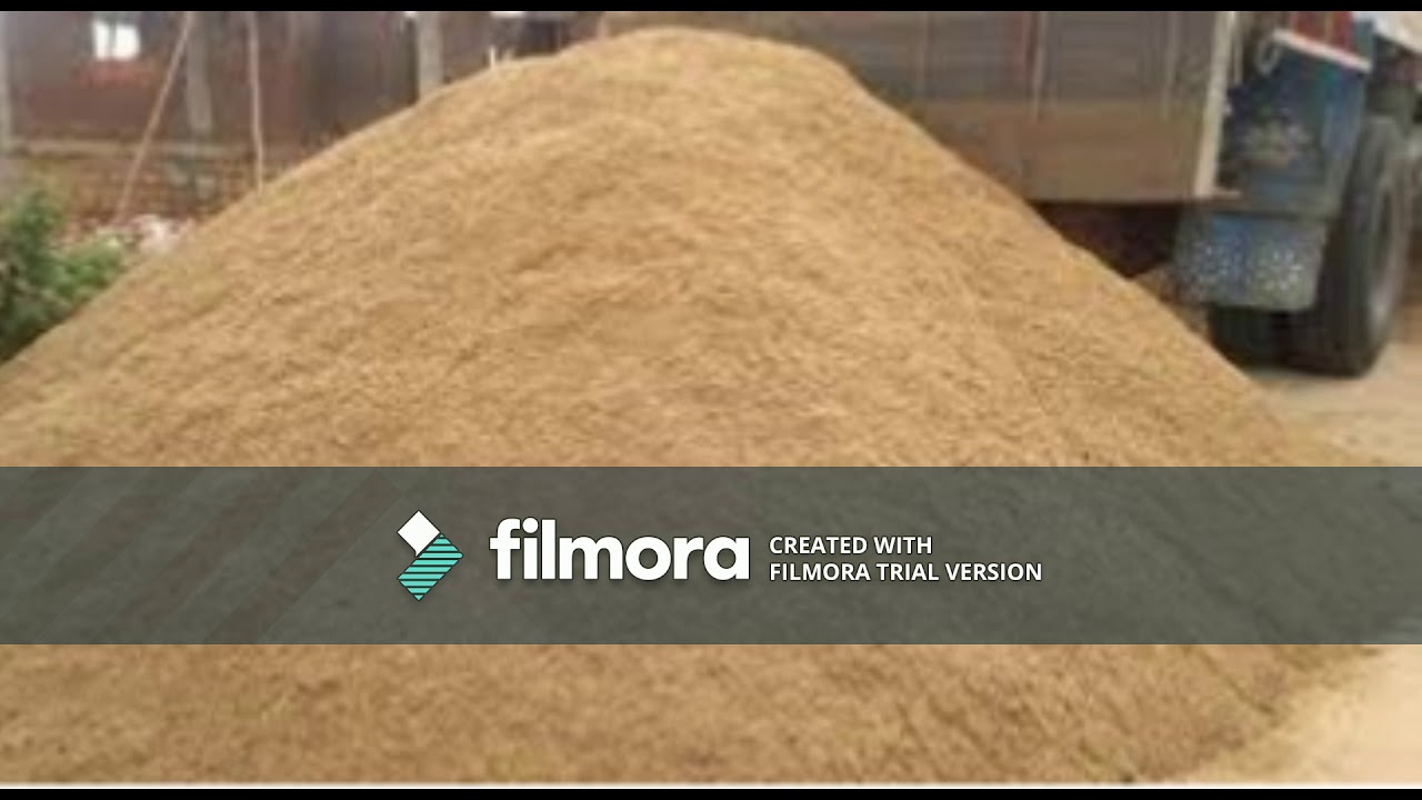 Construction material Sand - YouTube
